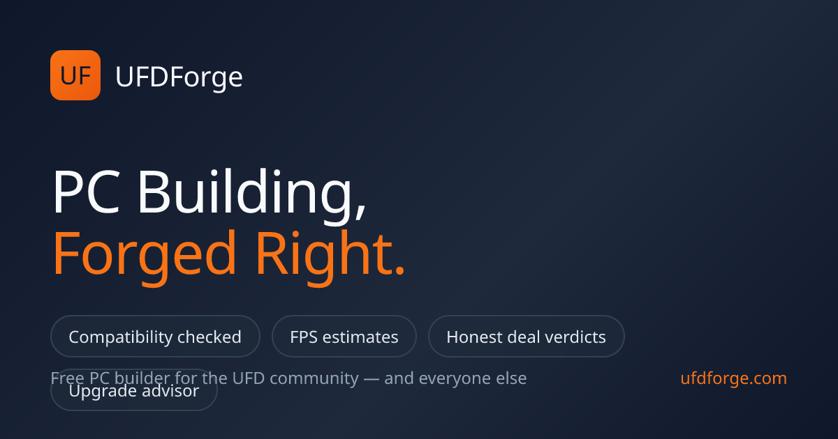Community Builds — Top PC builds from the UFDForge community | UFDForge ...